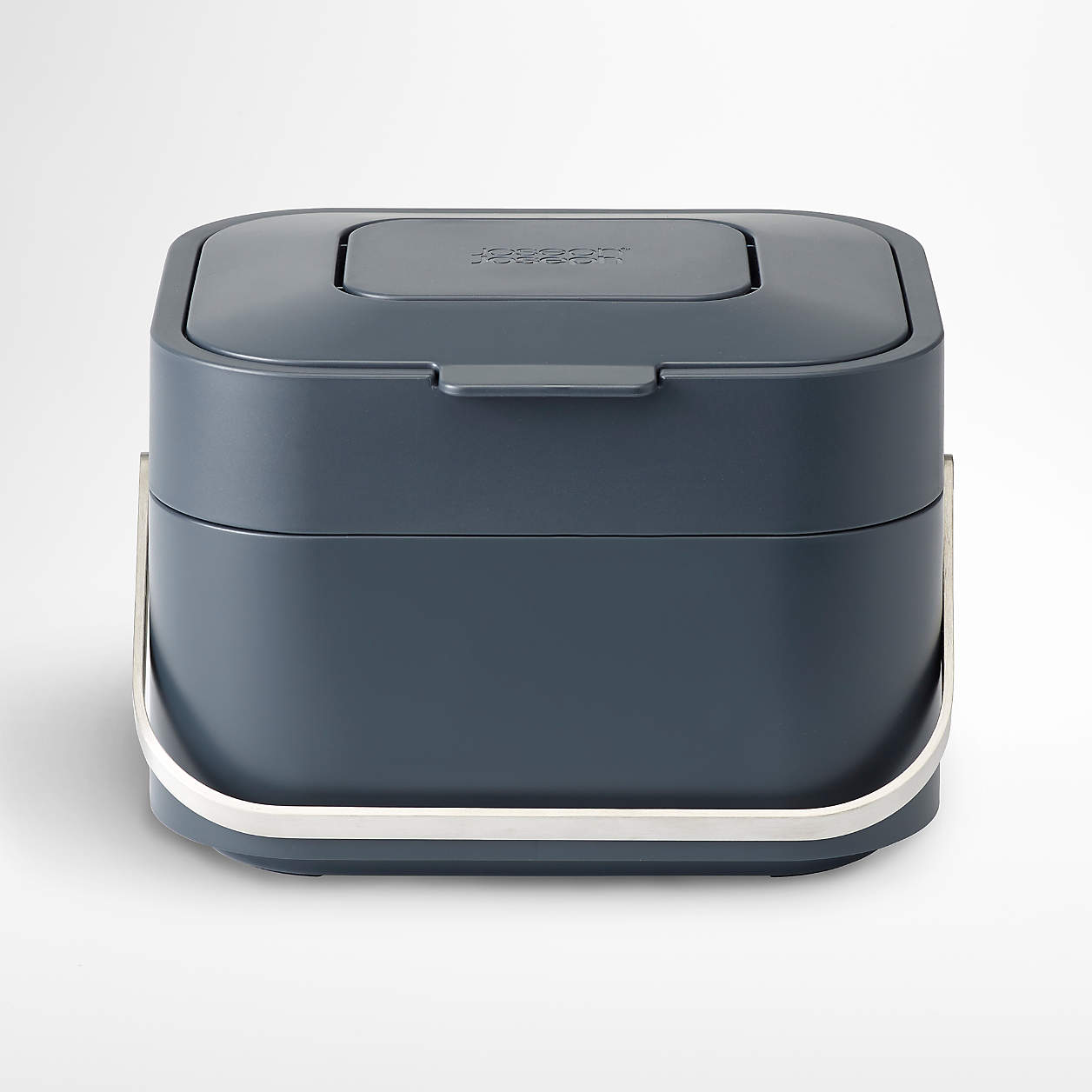 Joseph Joseph Graphite Stack 4L Food Waste Caddy + Reviews | Crate & Barrel