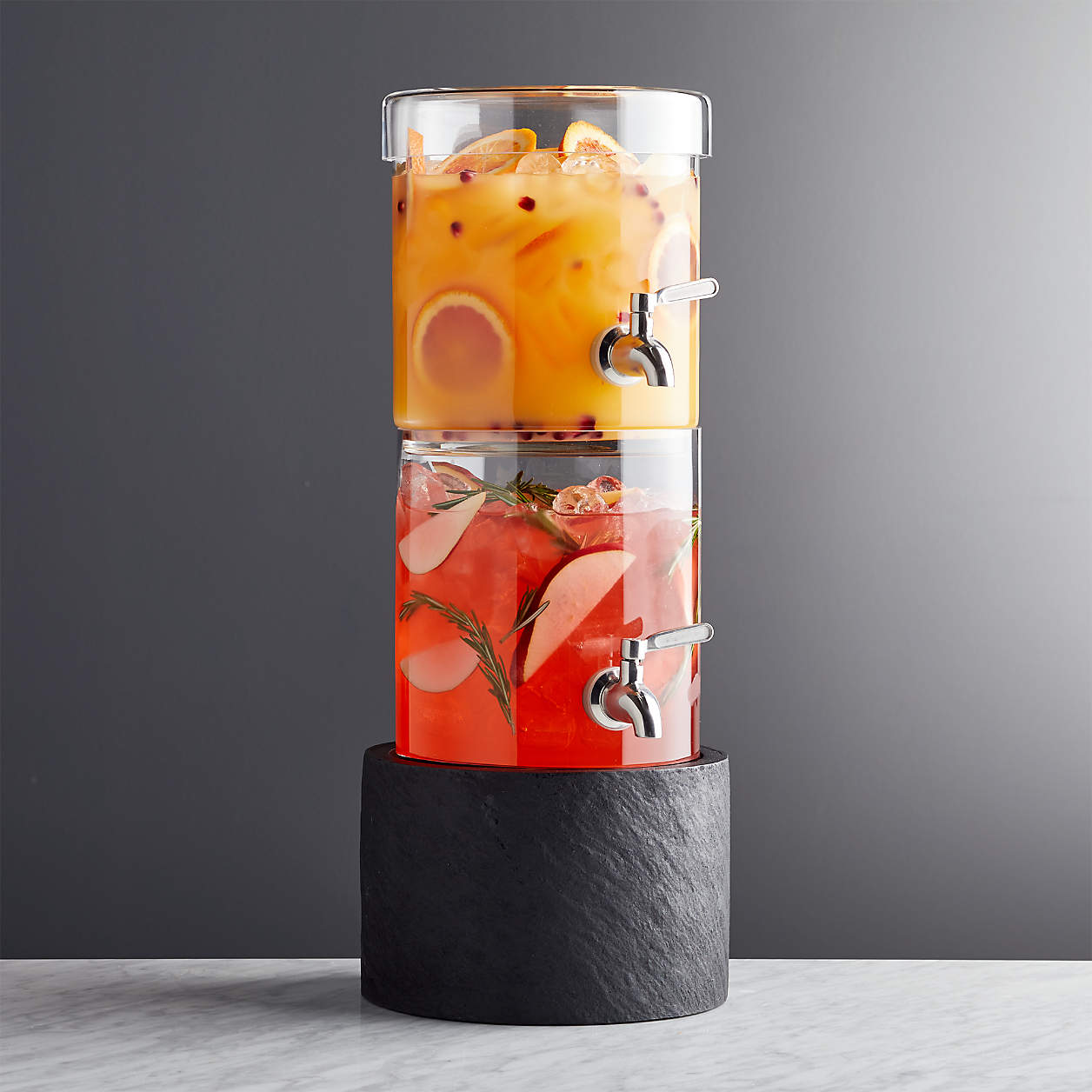 Stacking Drink Dispenser with Urbana Stand | Crate & Barrel