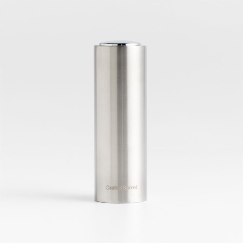 Stainless Steel Salt Shaker + Reviews | Crate & Barrel