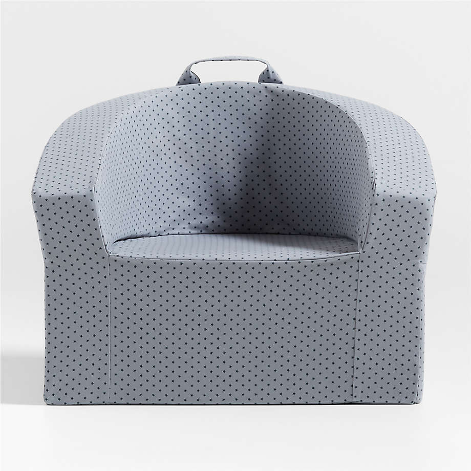 Large Blue Star Kids Lounge Barrel Chair | Crate & Kids