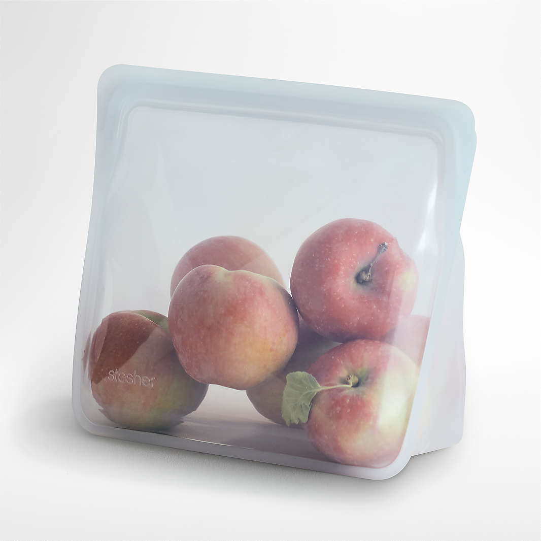 Stasher Bags: Stasher Reusable Silicone Storage Bags | Crate & Barrel