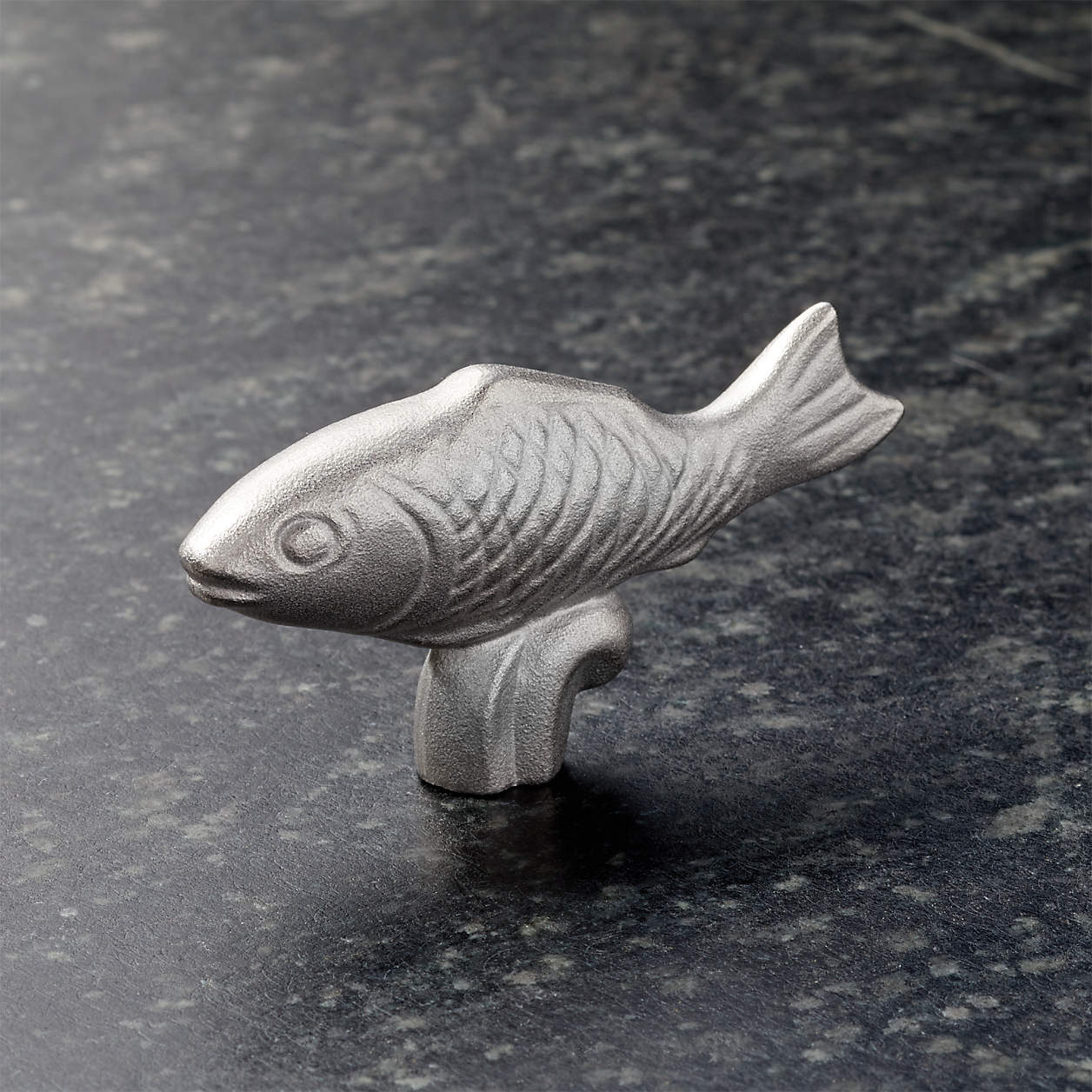 Staub Fish Animal Knob | Crate & Barrel