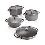 Staub 3.75-Qt. Graphite Grey Essential French Oven + Reviews | Crate ...