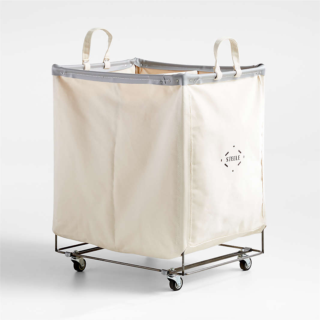 Double Hamper Laundry | Crate & Barrel