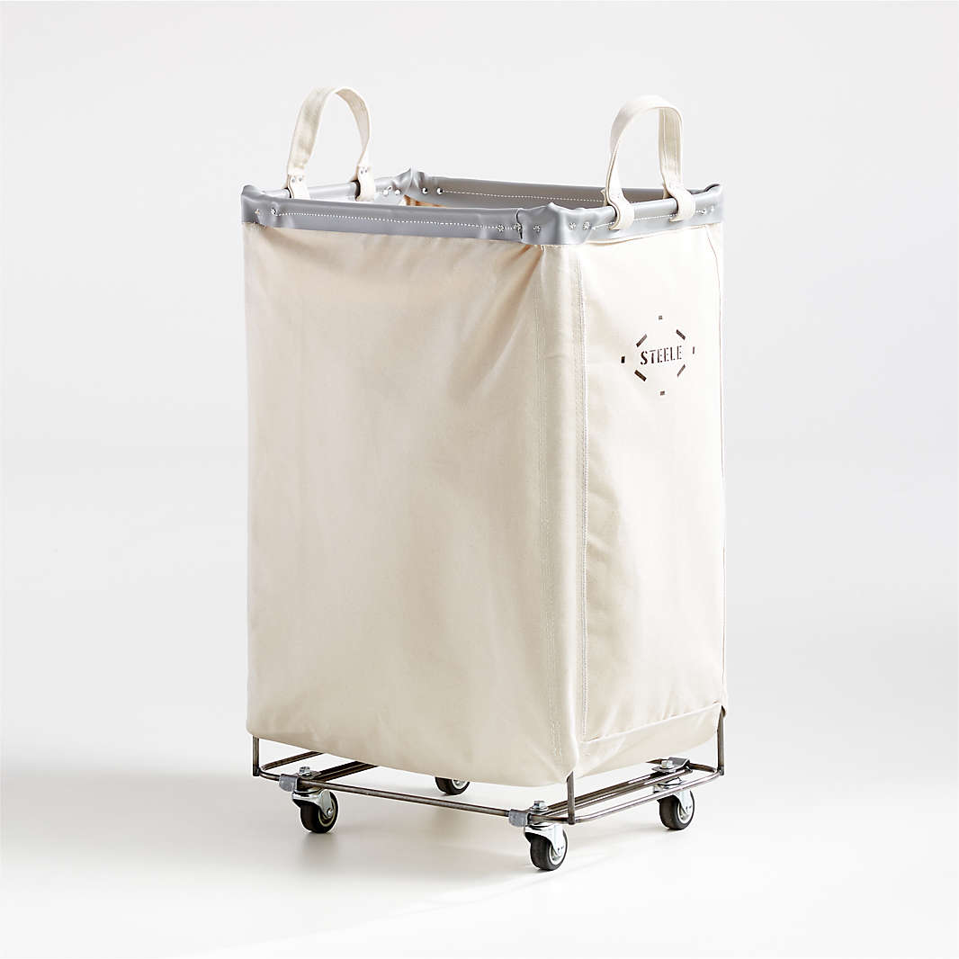 Double Hamper Laundry | Crate & Barrel