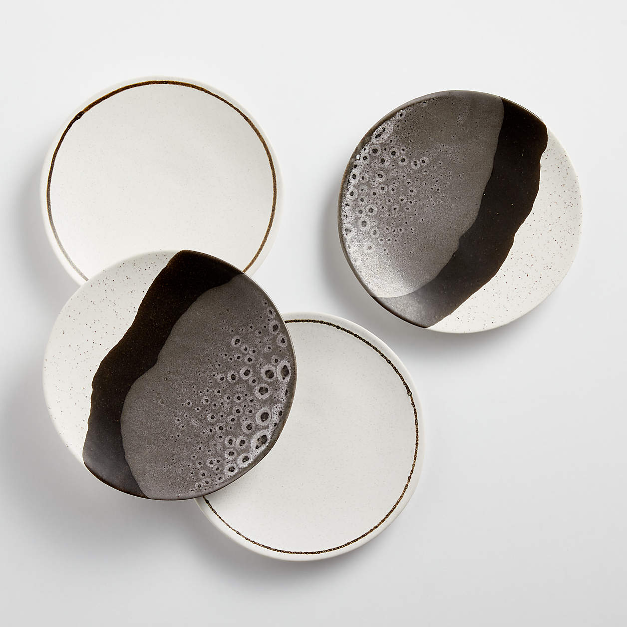 Stella Appetizer Plates, Set of 4 | Crate & Barrel