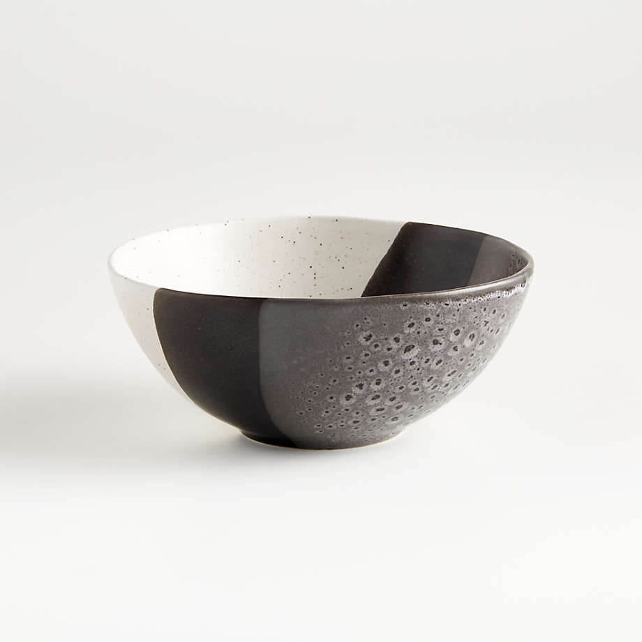 Stella Black Cereal Bowl + Reviews | Crate & Barrel