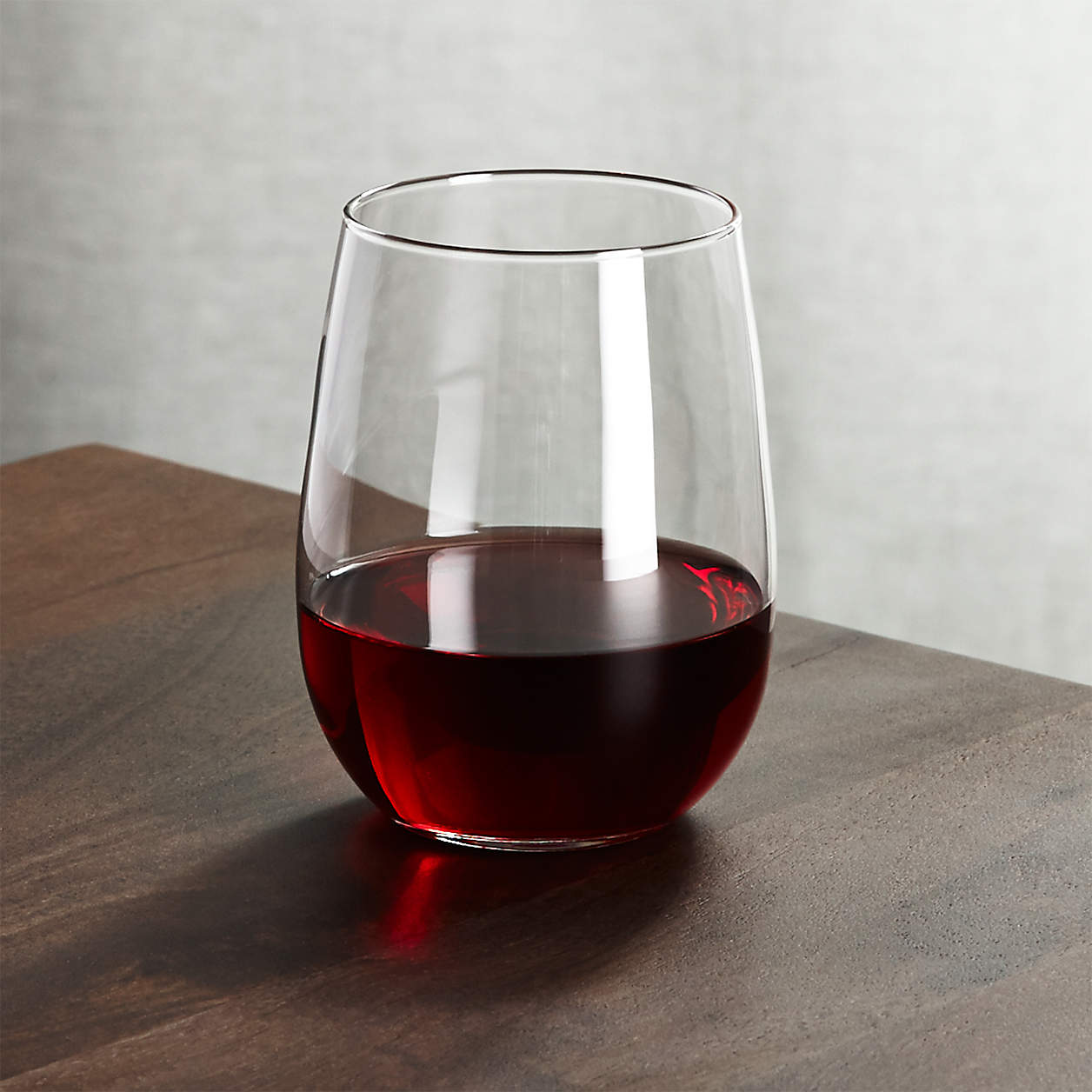 Aspen Stemless Wine Glasses | Crate & Barrel Canada