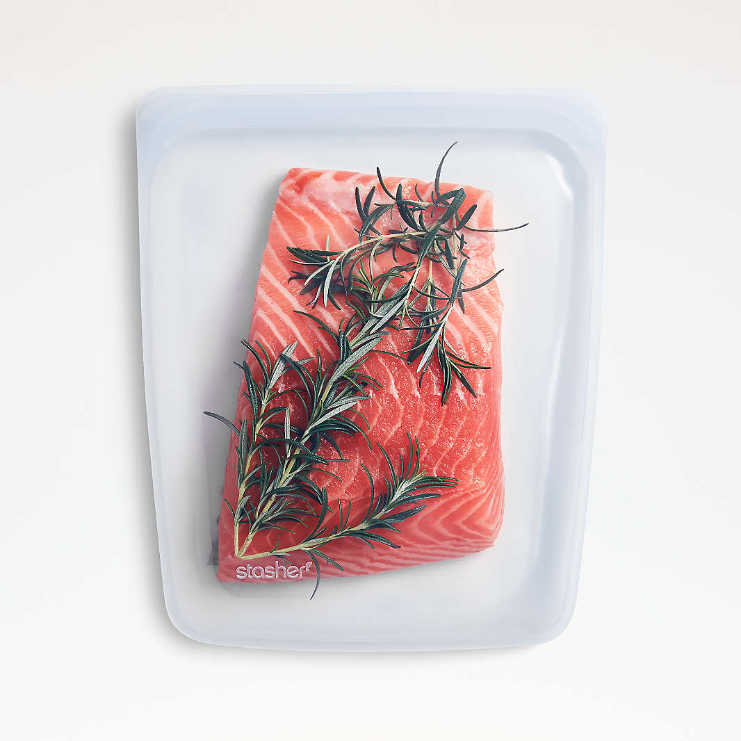 Stasher Bags: Stasher Reusable Silicone Storage Bags | Crate & Barrel