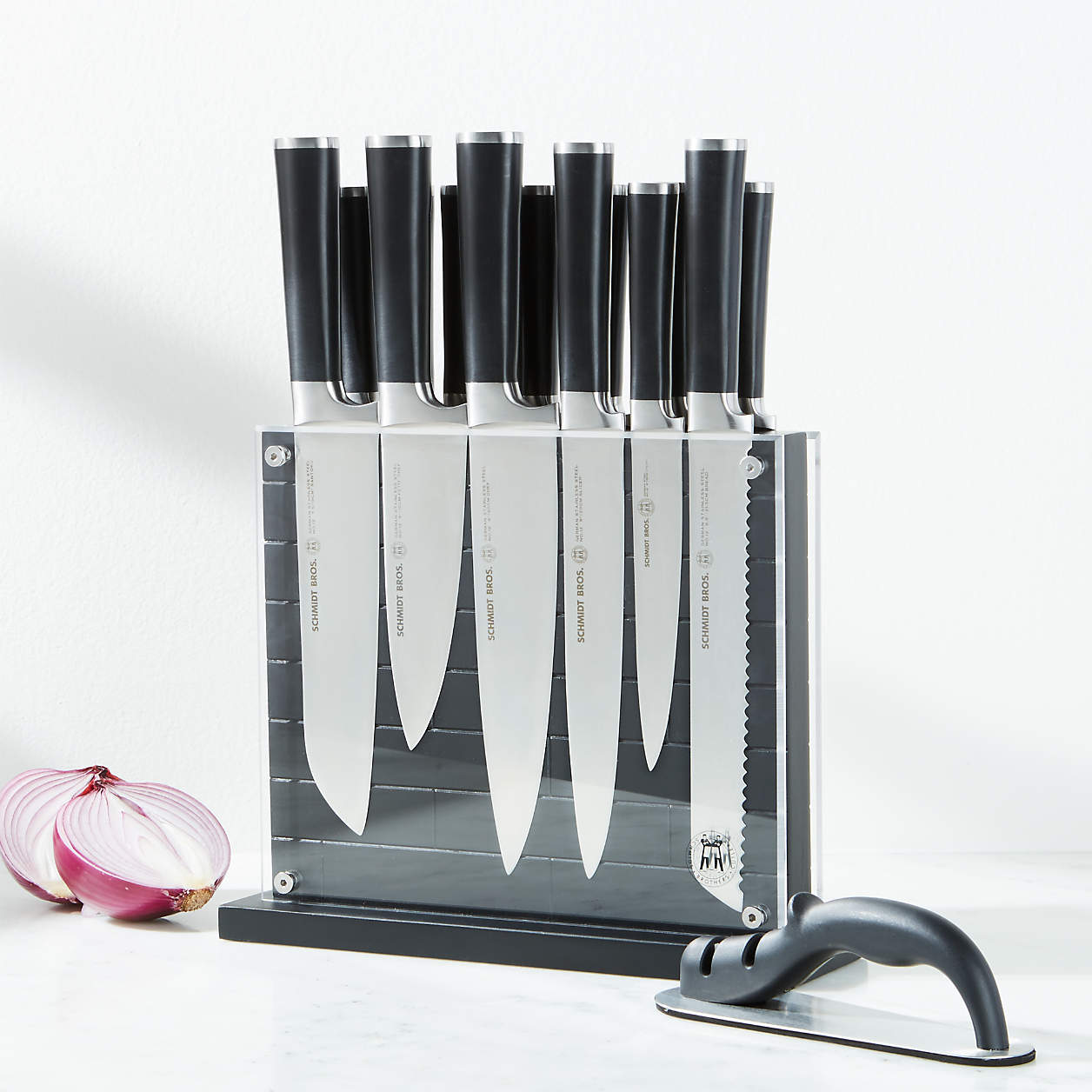 Schmidt Brothers Black Subway 15-Piece Knife Block Set + Reviews ...