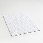 Organic Cotton White Subway Tile Bath Mat 24"x36" + Reviews | Crate ...