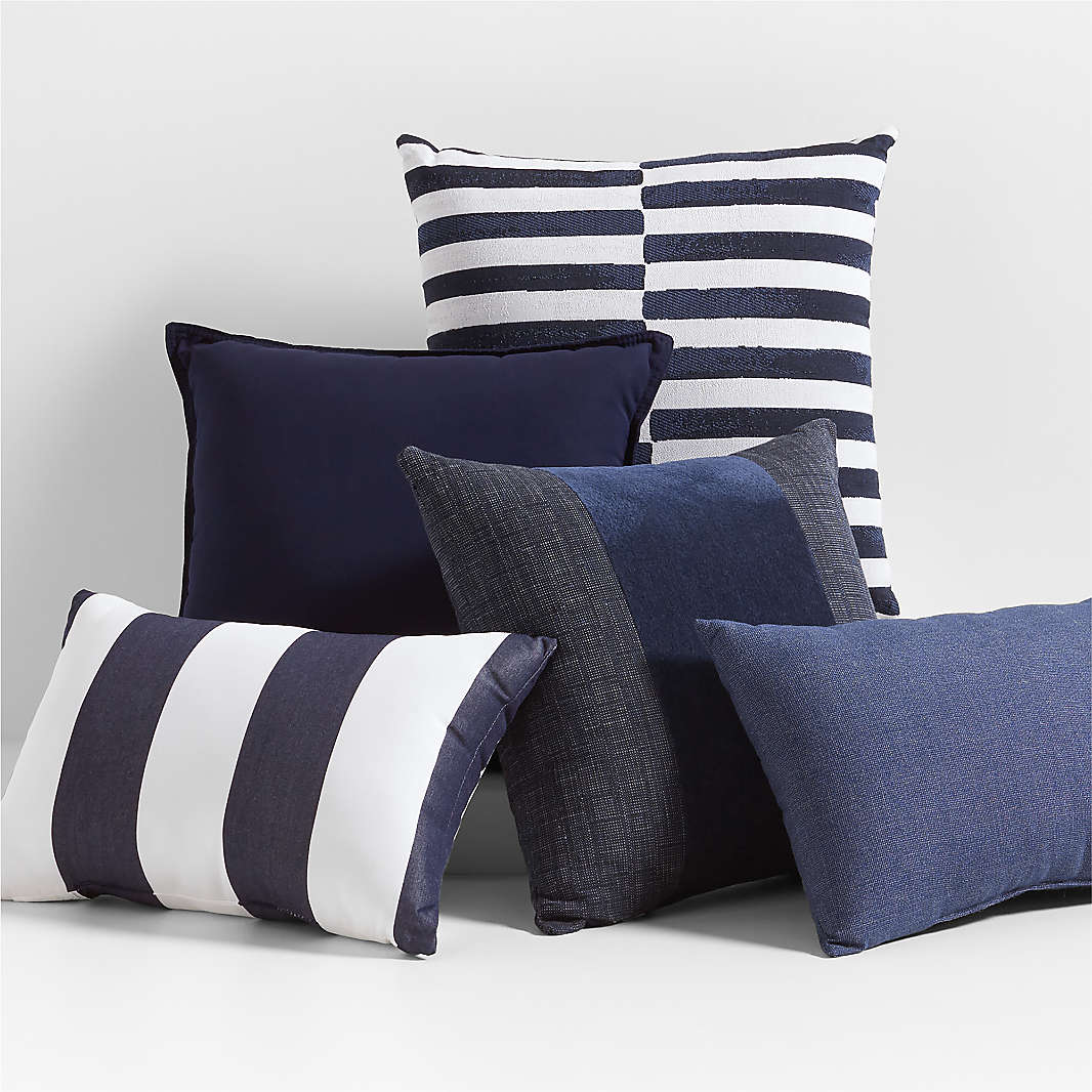 Sunbrella Outdoor Pillows for the Patio | Crate & Barrel