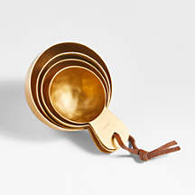 Susu Gold Metallic Measuring Cups, Set of 4 by Eric Adjepong + Reviews ...