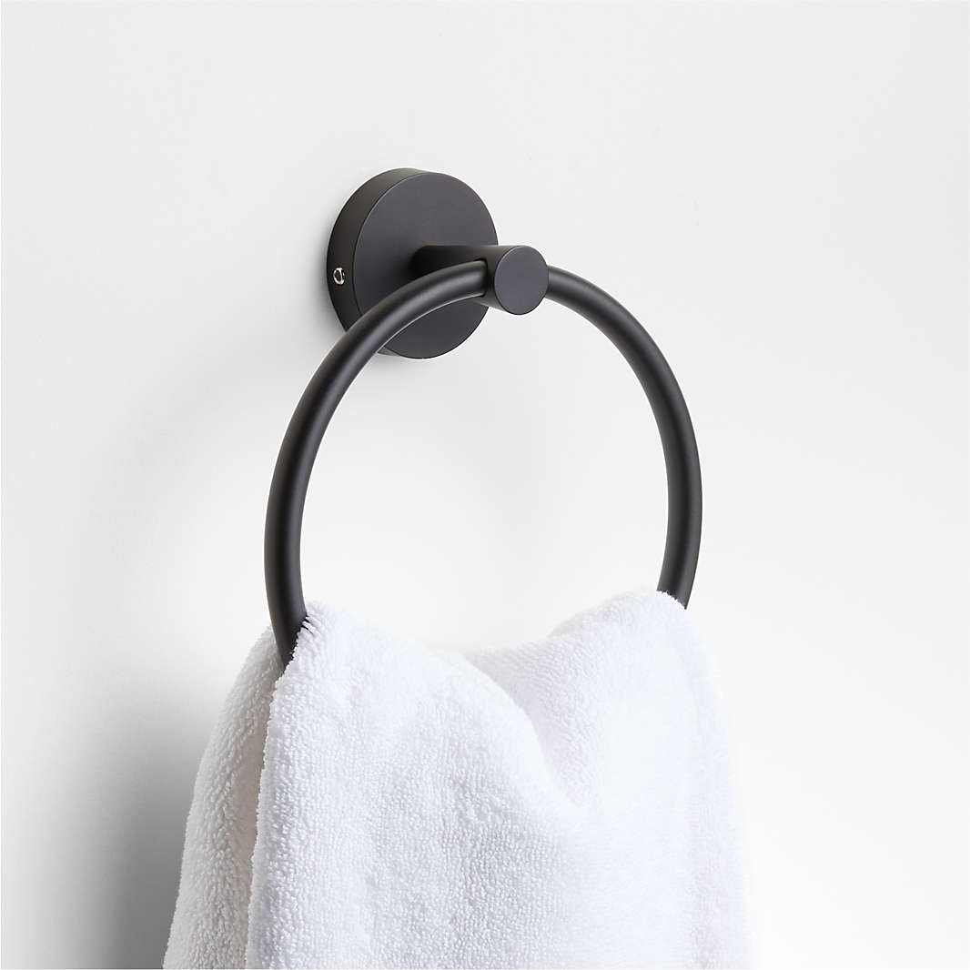 Towel Rings: Bathroom Towel Holder Rings | Crate & Barrel