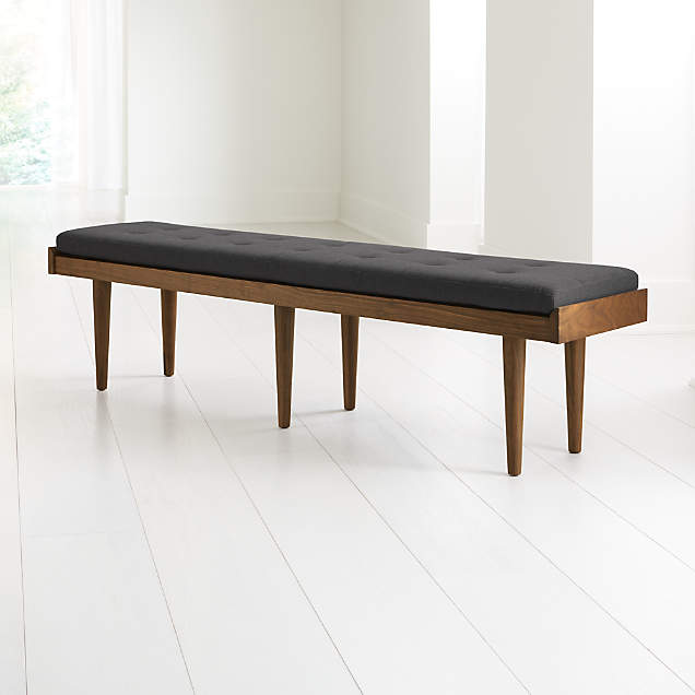 Brighton Upholstered Bench + Reviews | Crate & Barrel Canada