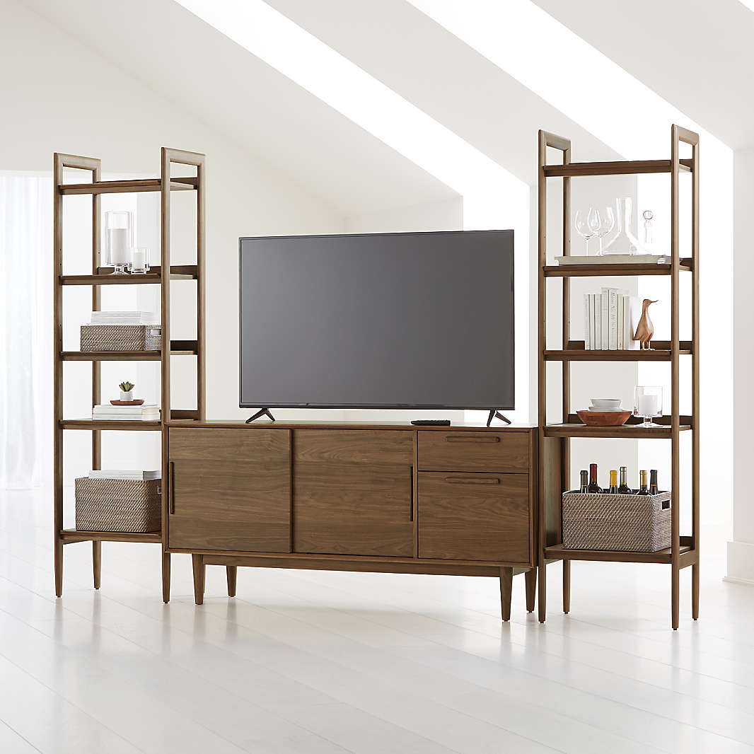 Wood Media Consoles: Wooden Cabinets & Media Stands | Crate & Barrel