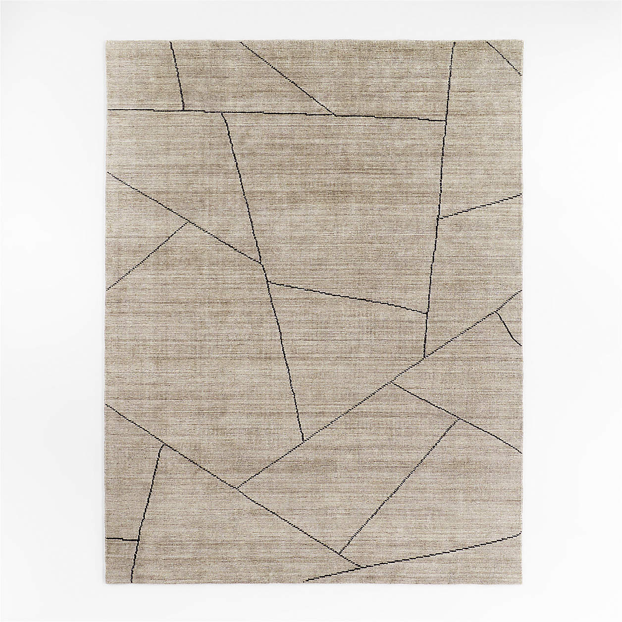 Teramo Performance Abstract Dark Taupe Area Rug 10'x14' + Reviews ...
