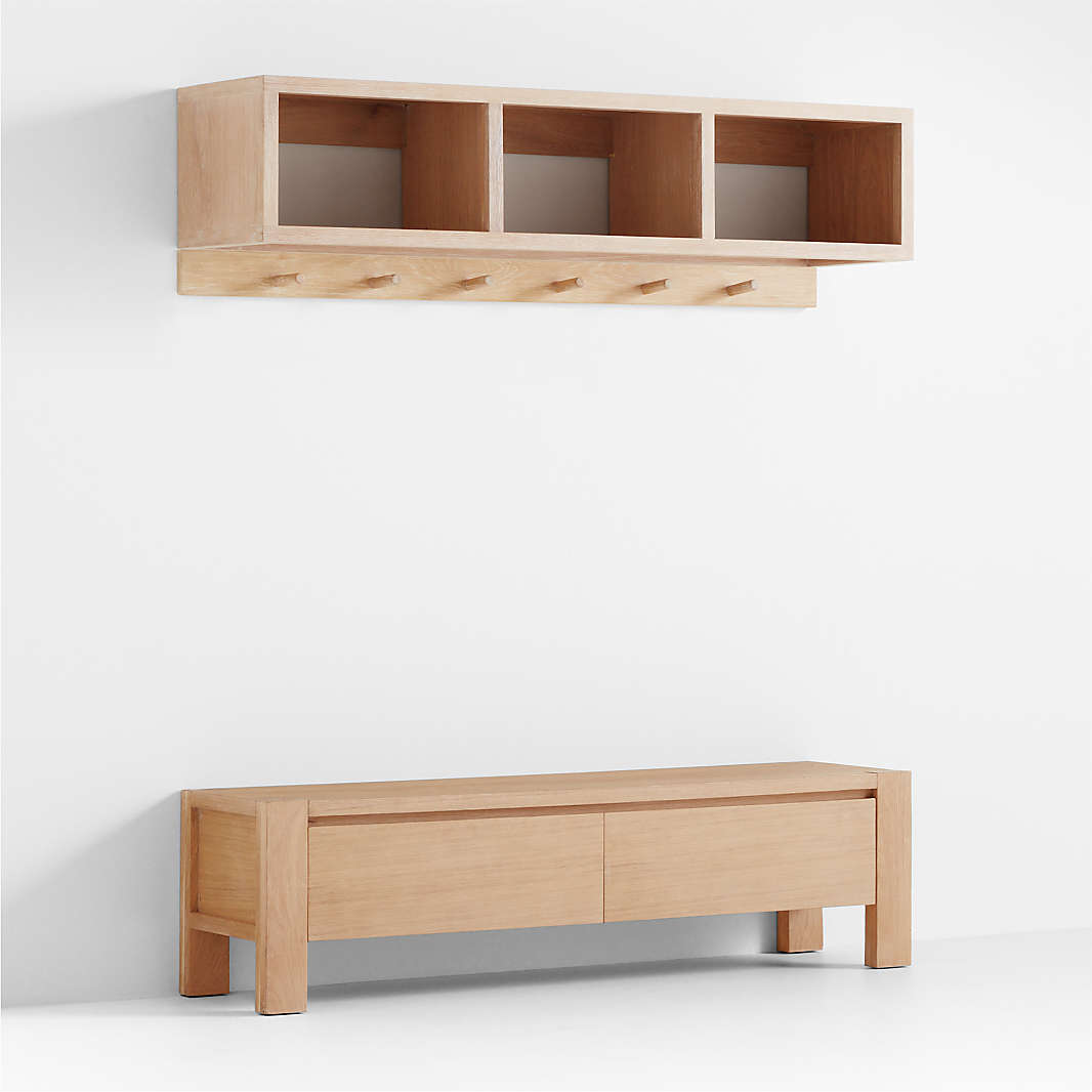 Modern Benches: Wood, Cushioned & Upholstered | Crate & Barrel Canada