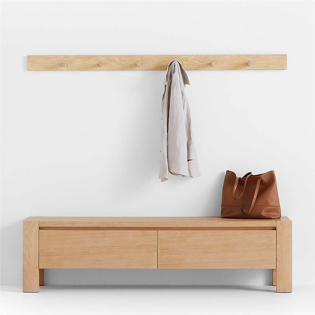 Entryway Benches with Storage & Bench Hallway Furniture | Crate & Barrel