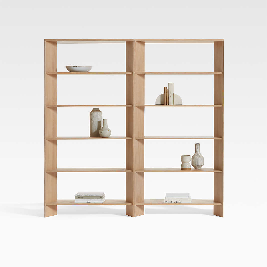 Solid Wood Bookcases | Crate & Barrel
