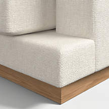 Tidal 93" Upholstered Sofa + Reviews | Crate & Barrel