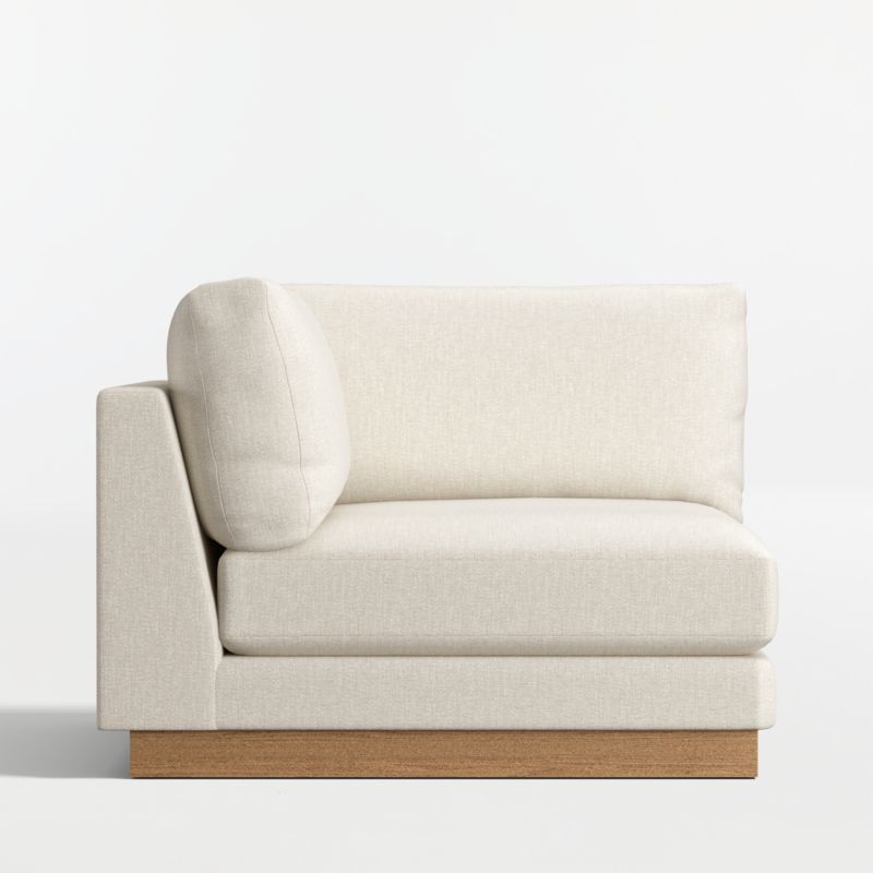 Tidal Corner Chair + Reviews | Crate & Barrel