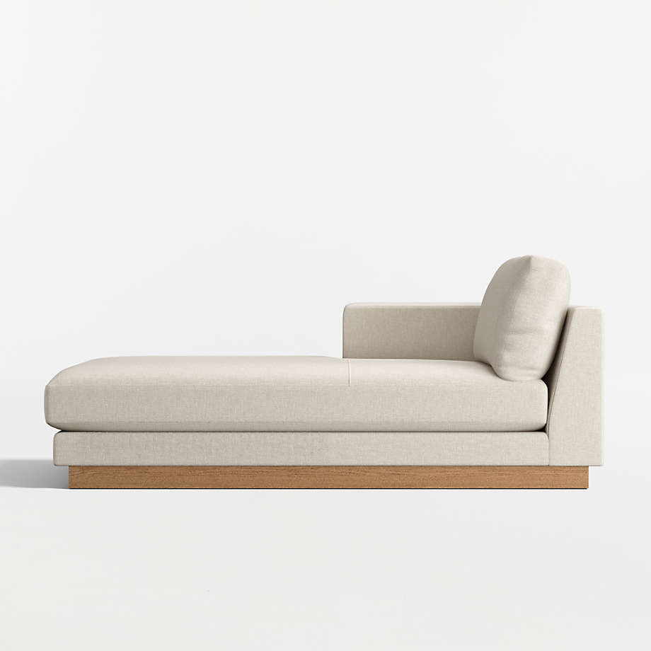 Tidal Left-Arm Chaise + Reviews | Crate & Barrel Canada
