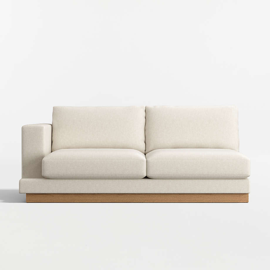 Tidal Left-Arm Sectional Sofa + Reviews | Crate & Barrel Canada