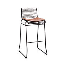 Tig Metal Counter Stool + Reviews | Crate & Barrel