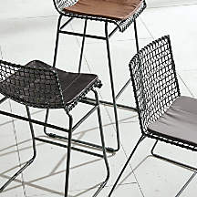 Tig Bar Stools | Crate & Barrel Canada
