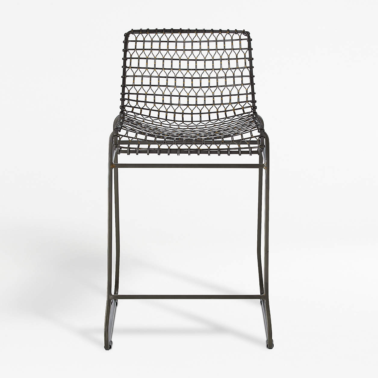 Tig Metal Counter Stool + Reviews | Crate & Barrel