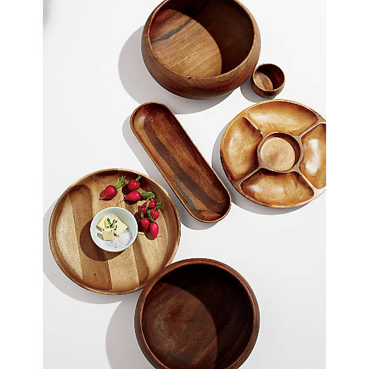 Wood Dinnerware | Crate & Barrel