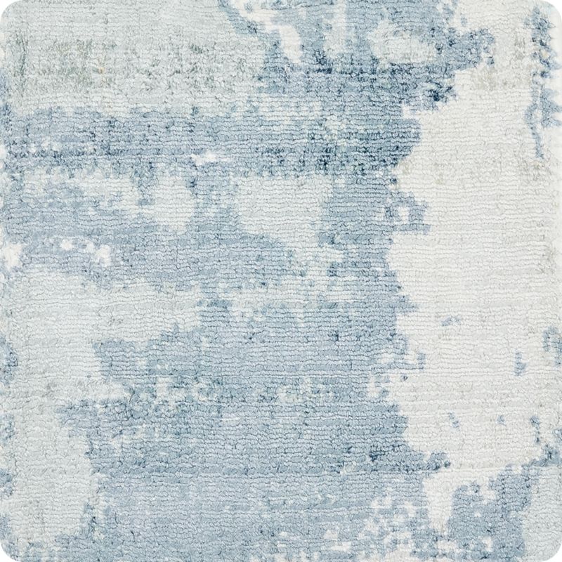 Tottori Blue 12x12 Rug Swatch | Crate & Barrel