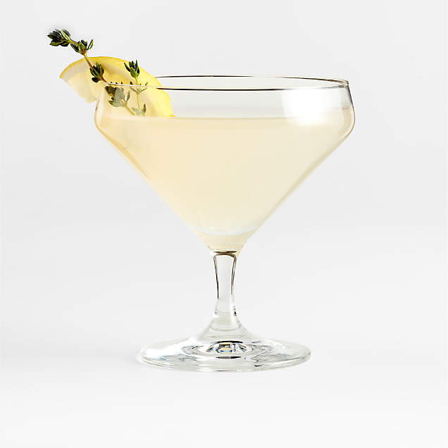 Wolcott Optic Short Cocktail Glass | Crate & Barrel