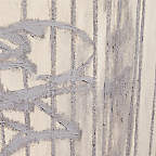 "Trace" Framed Beige Wall Art Print 40"x60" by Justin Q. Williams ...