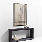 "Trace" Framed Beige Wall Art Print 40"x60" by Justin Q. Williams ...