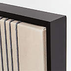 "Trace" Framed Beige Wall Art Print 40"x60" by Justin Q. Williams ...