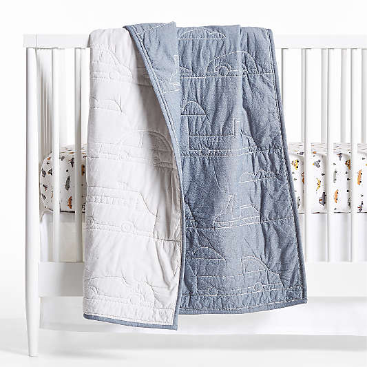 Modern Gender Neutral Crib Bedding for the Nursery | Crate & Kids Canada