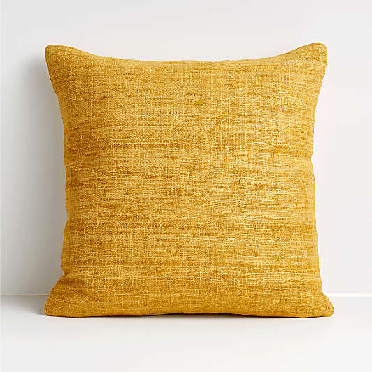 Yellow Throw Pillows & Mustard Throw Pillows | Crate & Barrel