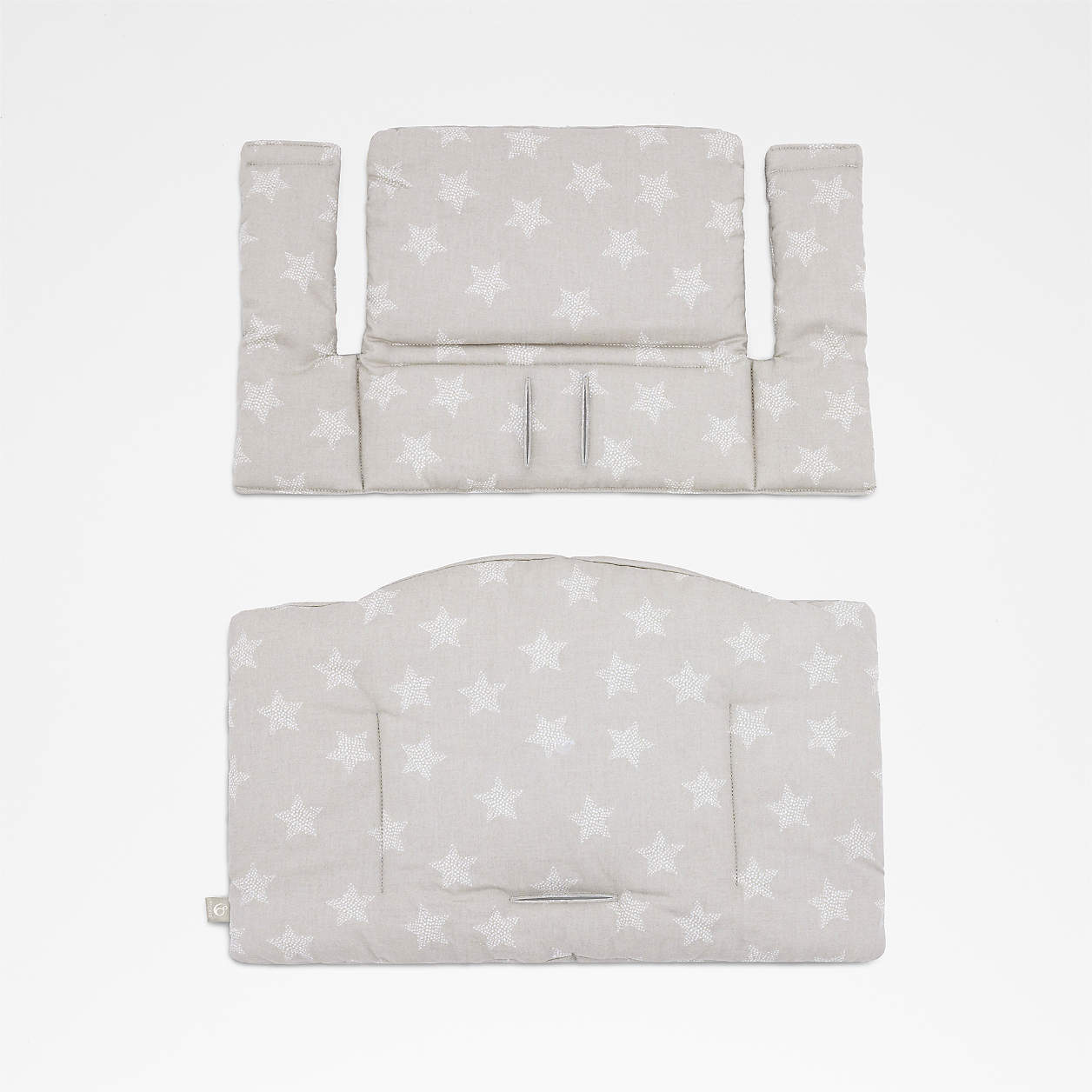 Stokke Tripp Trapp Star Silver Classic High Chair Cushion | Crate & Kids