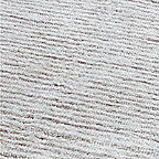 Turin Striped Light Grey Rug Swatch 12"x18" | Crate & Barrel