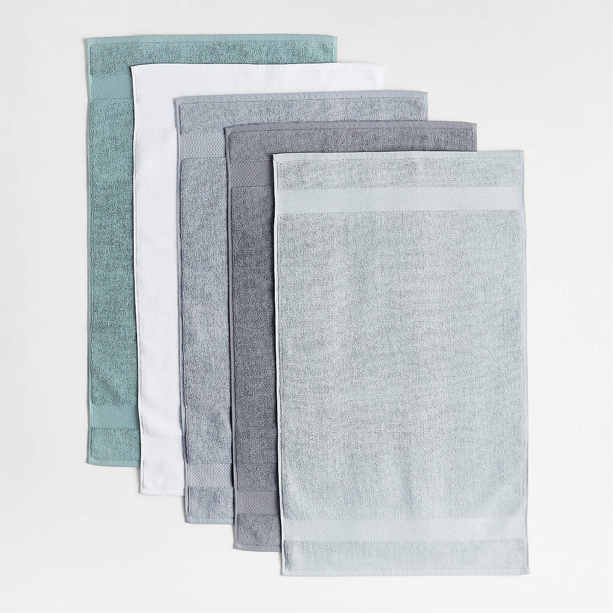 Organic Cotton Turkish Bath Mats | Crate & Barrel