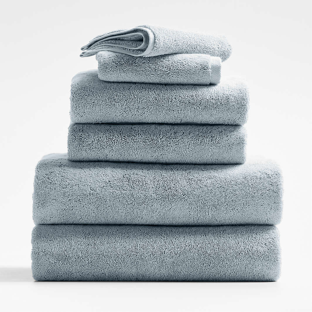 Blue Bath Towels | Crate & Barrel Canada