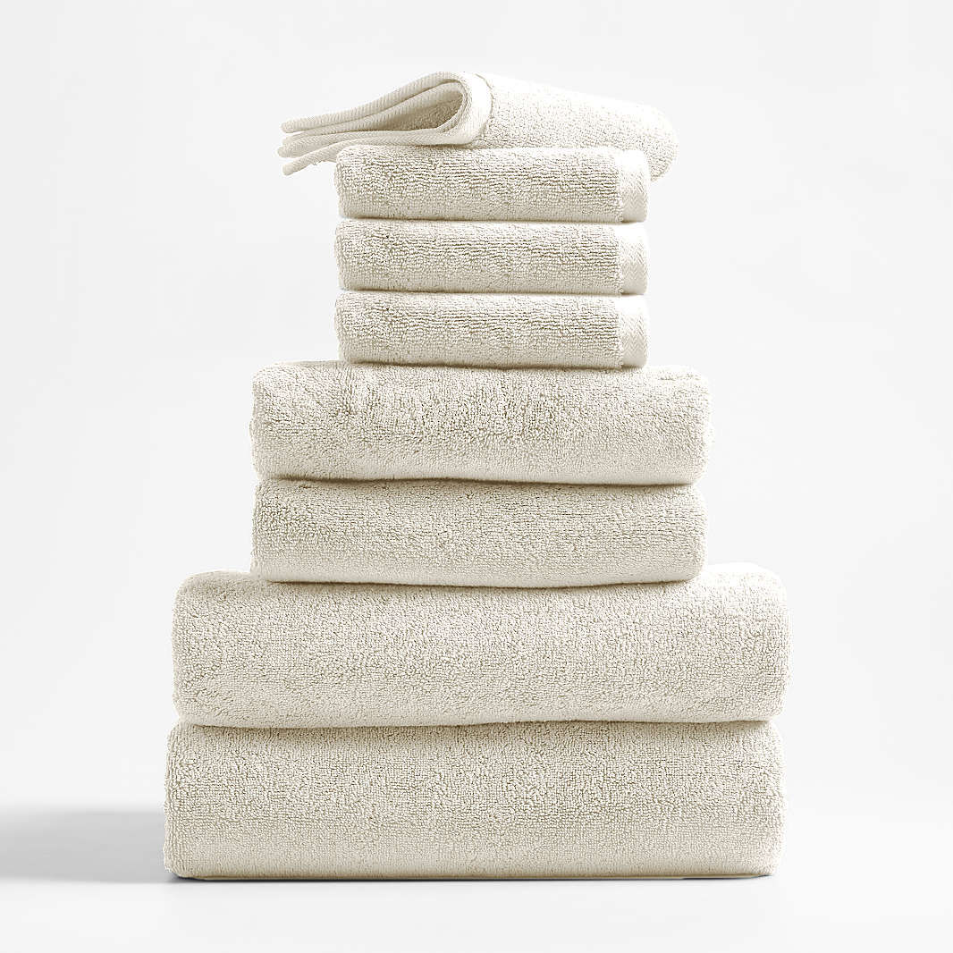 Hand Towels: Bathroom Guest Towels & Hanging Towels | Crate & Barrel