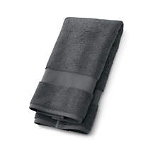 Organic Turkish Cotton Slate Hand Towel + Reviews | Crate & Barrel