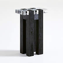 Turmont Glass End Table | Crate & Barrel