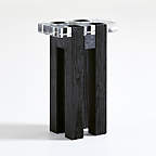 Turmont Glass End Table | Crate & Barrel