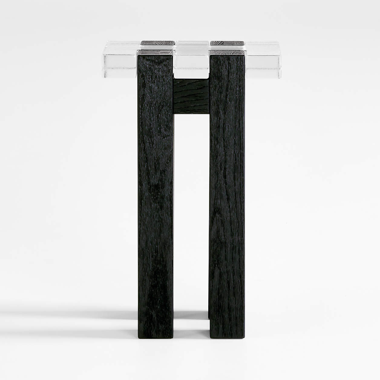 Turmont Glass End Table + Reviews | Crate & Barrel