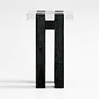 Turmont Glass End Table | Crate & Barrel