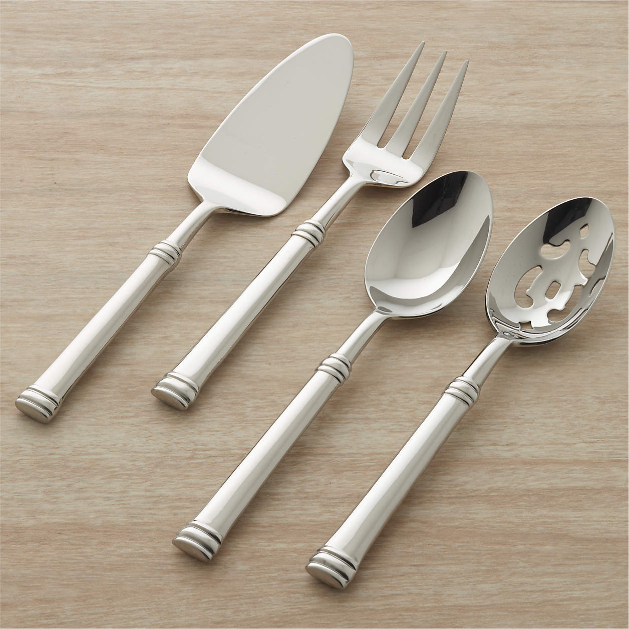 Tuscany 4-Piece Serving Set | Crate & Barrel